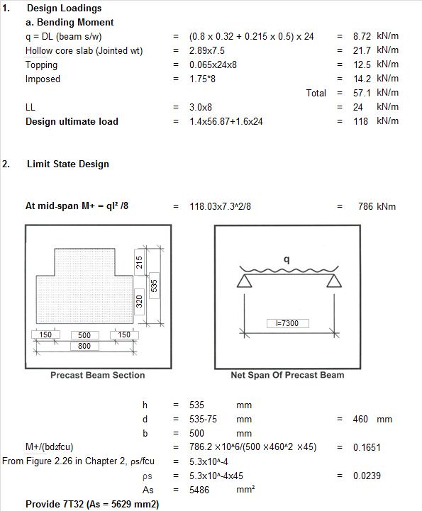 PRECAST STRUCTURAL DESIGN