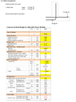 Stability of L-type retaining wall