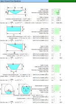 Open Channel Flow Calculations